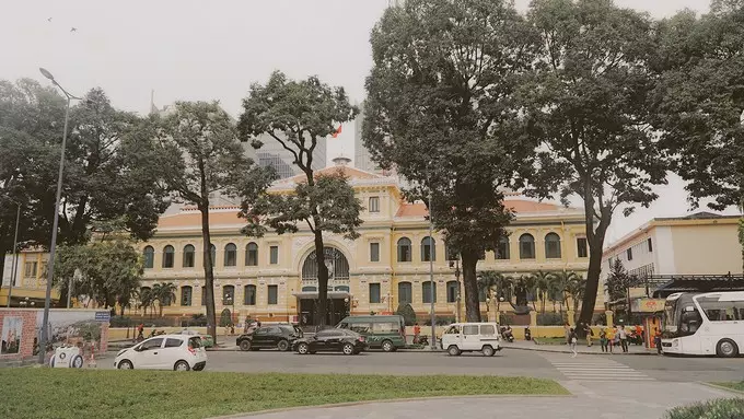 Glavpostet Ho Chi Minhine funguje téměř tři století