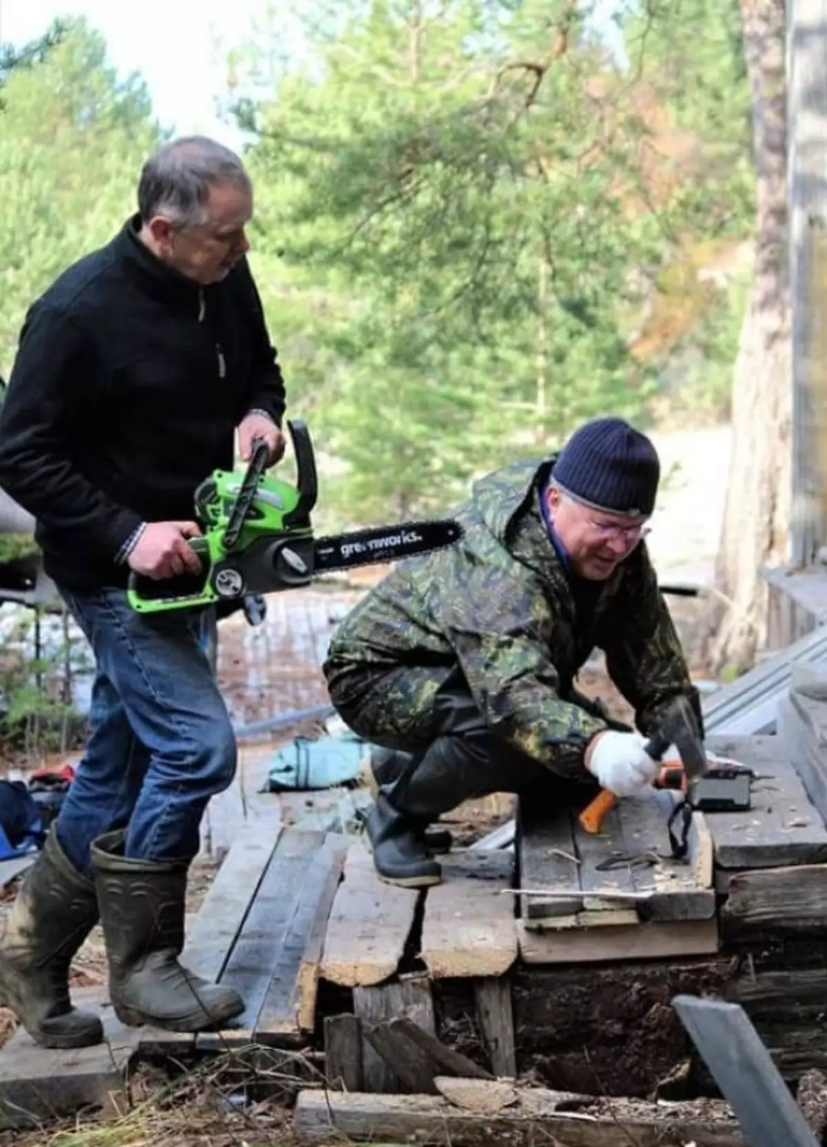 Laupäev varemed muuseumi kontsentratsiooni laagri sekkumise - akti au!