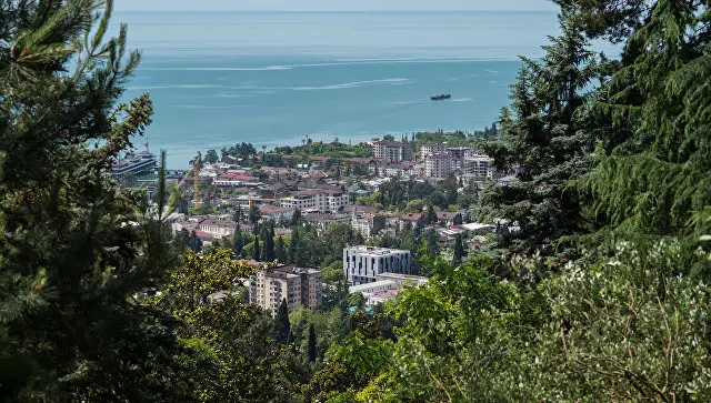 Nyob rau hauv Abkhazia, lub tsev so rau kev sau tawm hauv tsev neeg