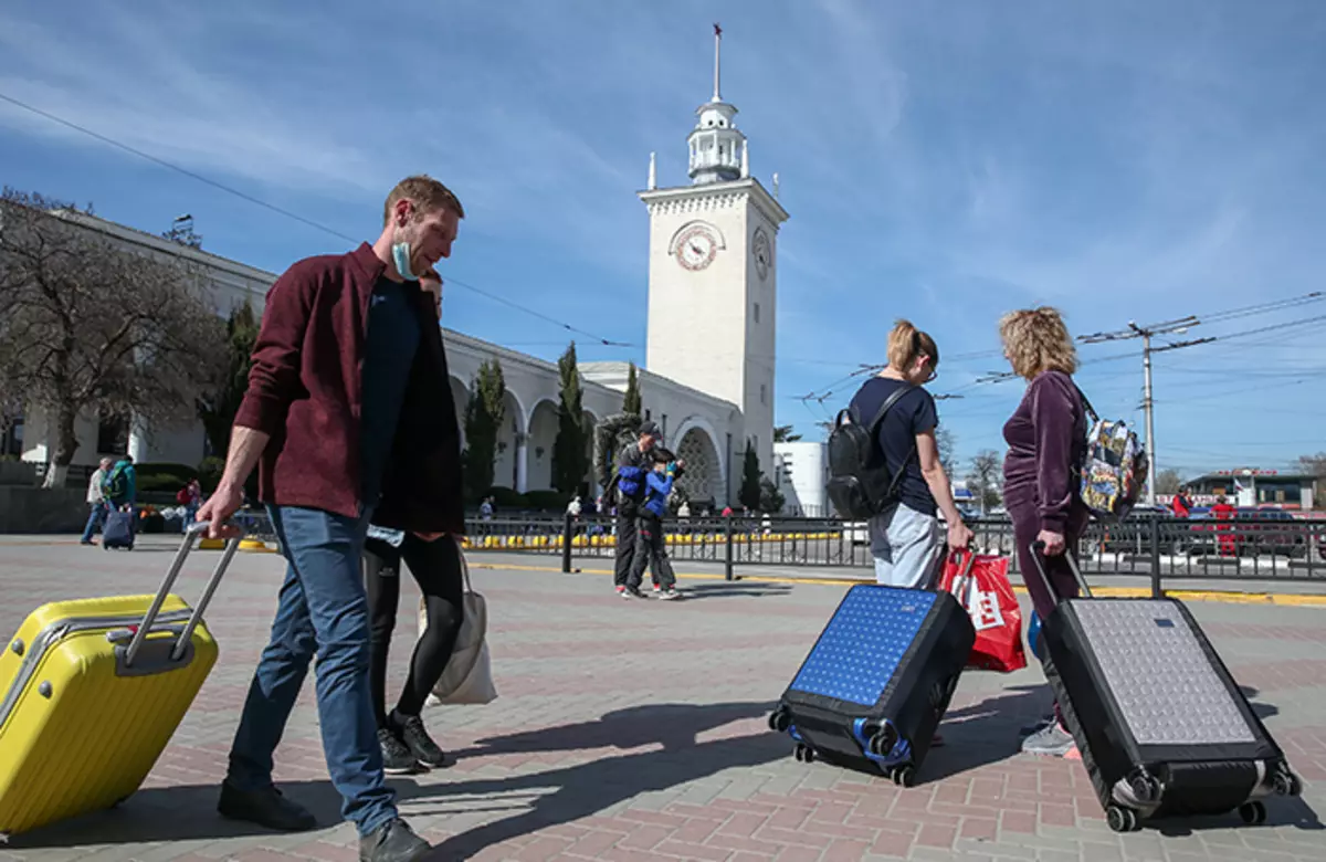 Kovid ottaa turisteja Crimea