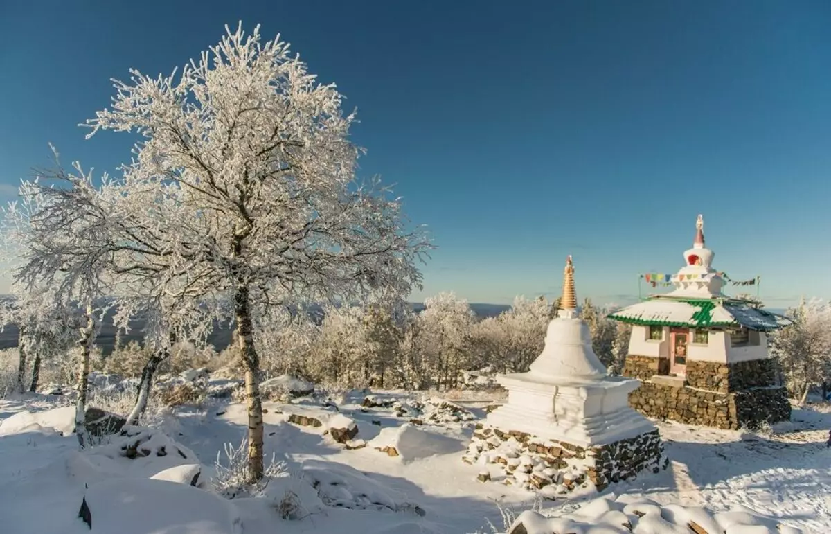 Klášter GEDDLE LING - Jak Ural buddhisté žijí na Mount Kachkanar