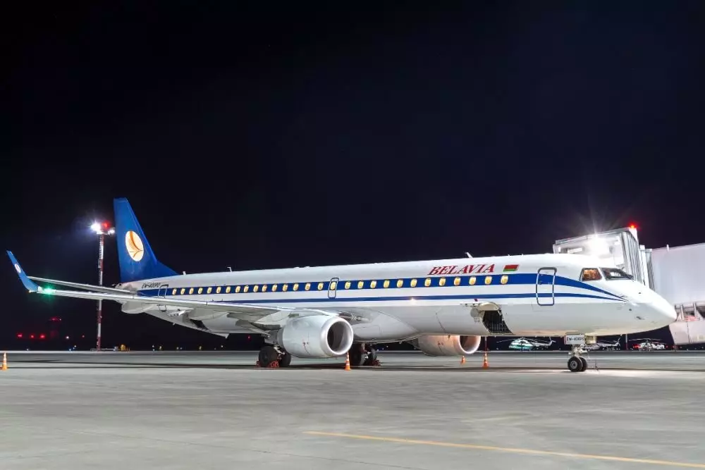 Rostov Airport tapasi ensimmäisen lennon Minskistä