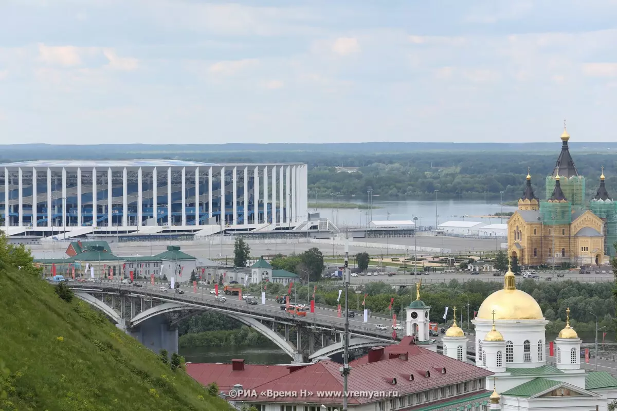 Ang sine ng tag-init ay magbubukas sa Nizhny Novgorod Stadium