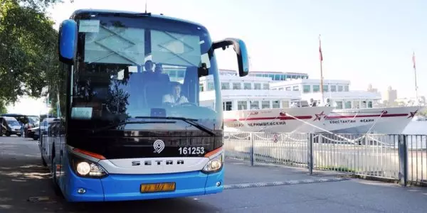 Mosgortrans ra mắt xe buýt du lịch mới từ trạm sông Bắc