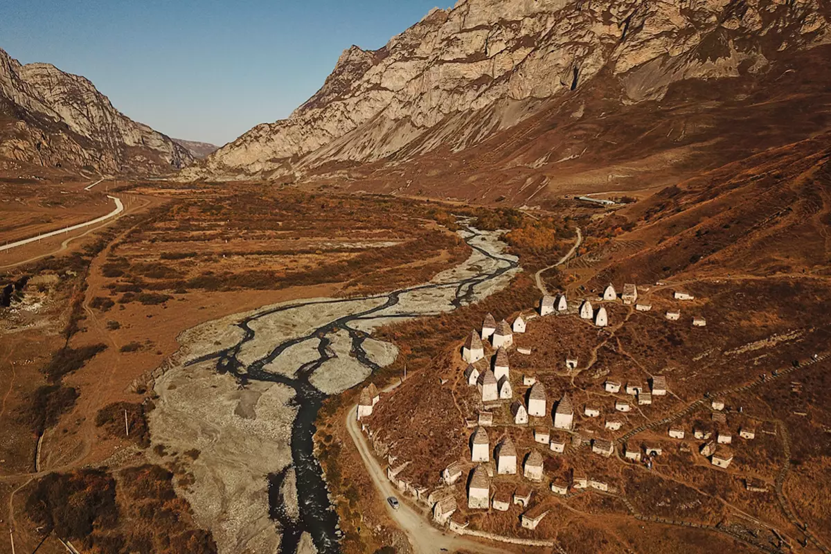 Route op der Hierscht Ossetia: Fotobericht