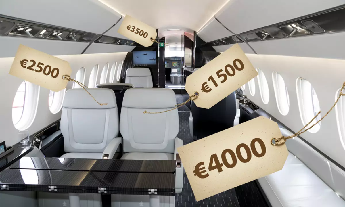 Fliegende Kleinbusse. Da reisen Russen über Business-Jags