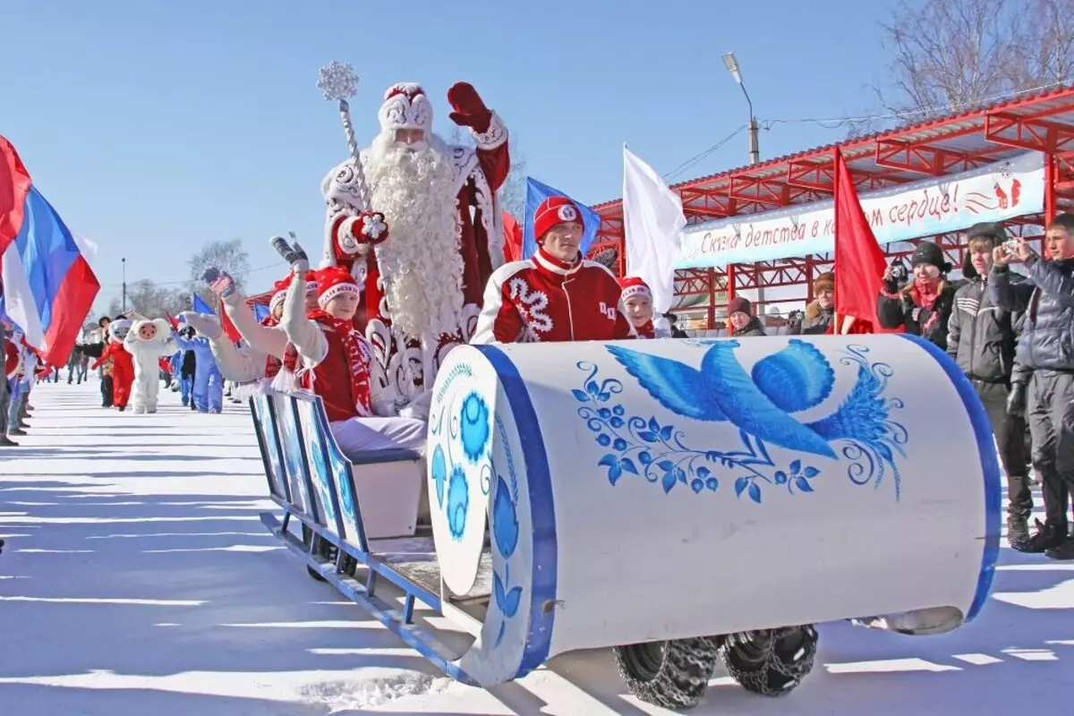 Nga miền Bắc đã trở thành nơi phổ biến nhất cho ngày lễ năm mới