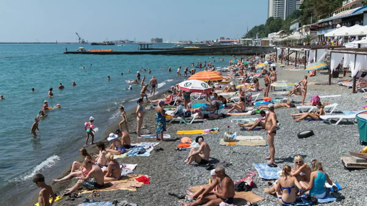 Pantai Sochi diarani salah sawijining sing paling resik