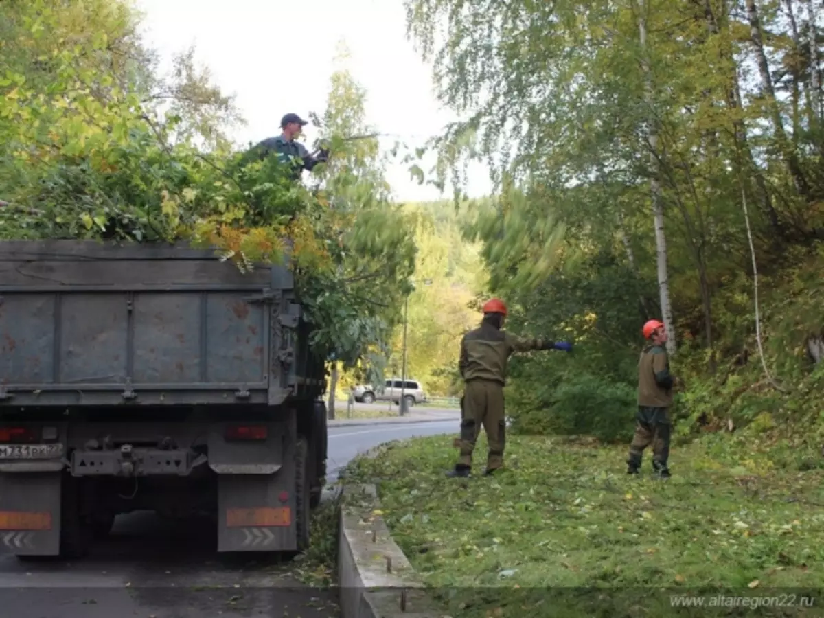 In Altai, bestellt an die Resortgebühr