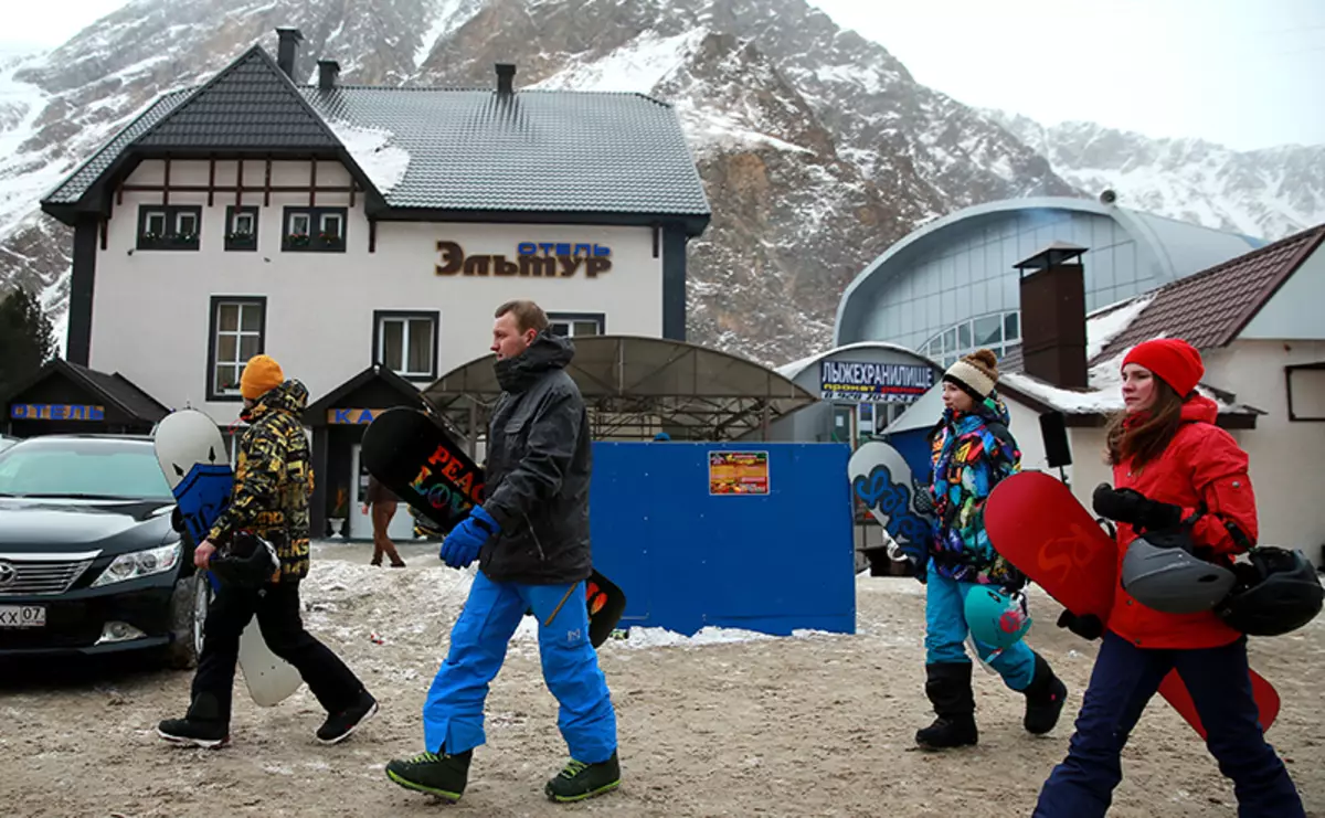 Russiske Pseudocurorts med hotell for Nishbrodov