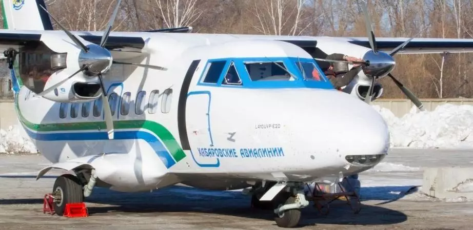 À Chegdomyn, promettons des vols d'hiver