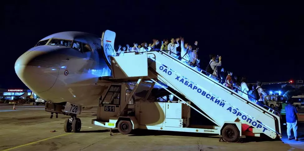 Korean Air သည် Khabarovsk မှပ Charter ိညာဉ်စာတမ်းပရိုဂရမ်တစ်ခုကိုစတင်လုပ်ဆောင်ခဲ့သည်