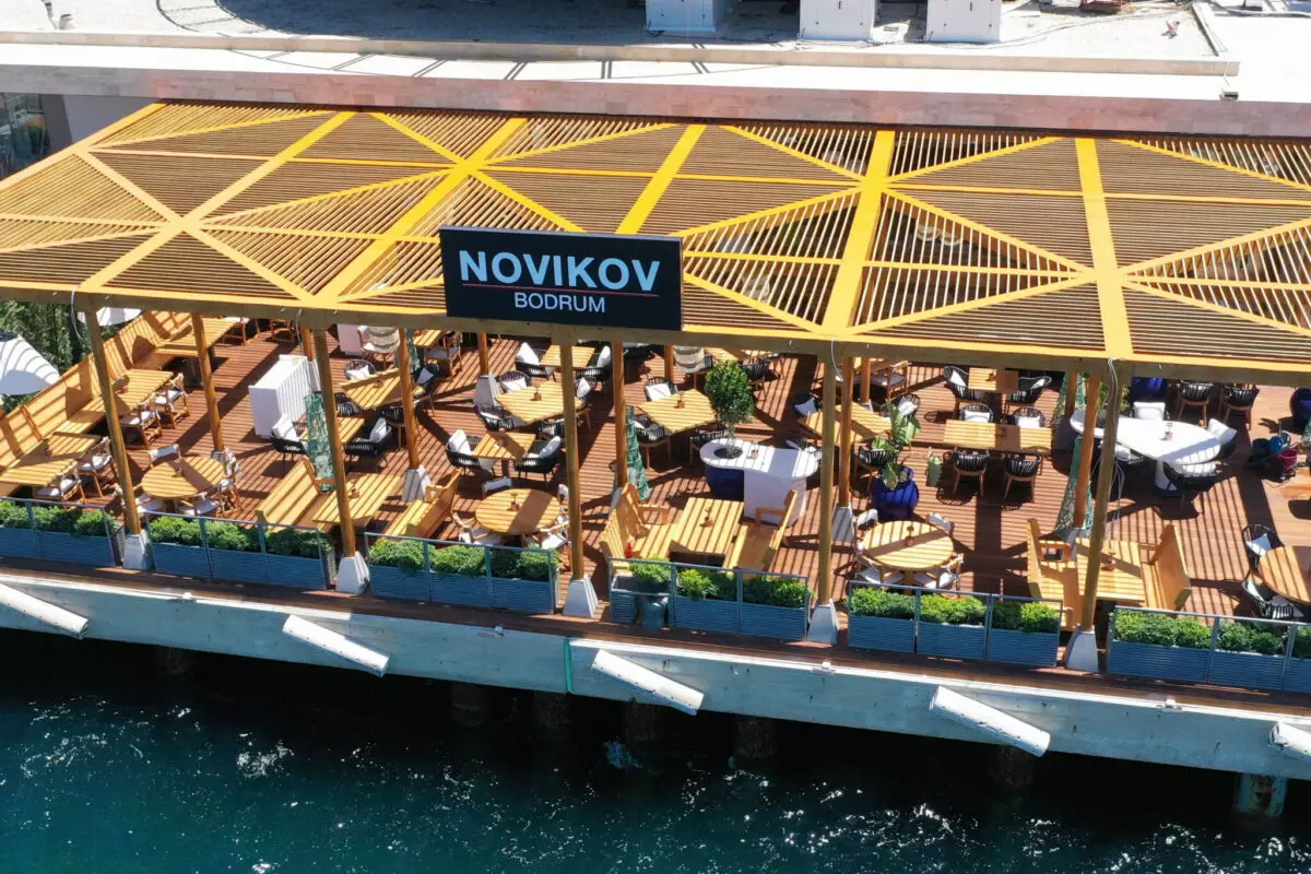 Åbning af restaurant Novikov Bodrum i Yalıkavak Marina