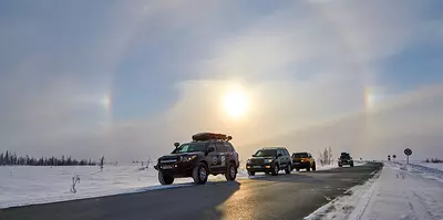 من نقطة الحرارة إلى نقطة الحرارة. السفر عبر الطرق المؤقتة لروسيا