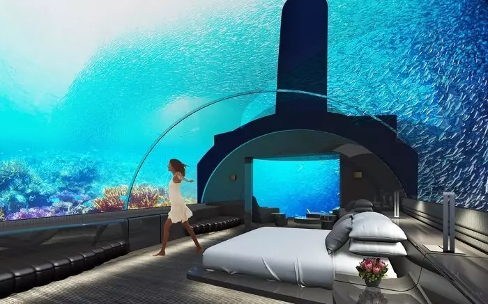 The Maldives appeared a chic underwater hotel 296062_5
