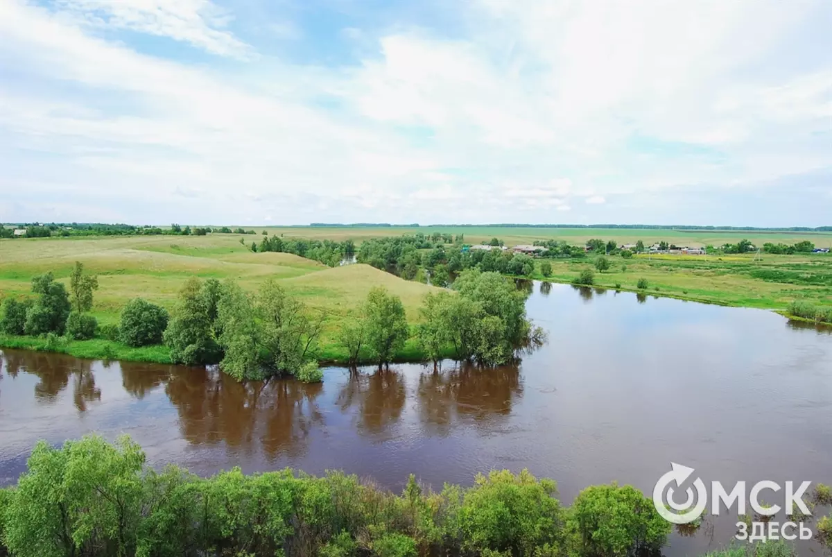 Dónde relajarse en el verano en la región de Omsk.