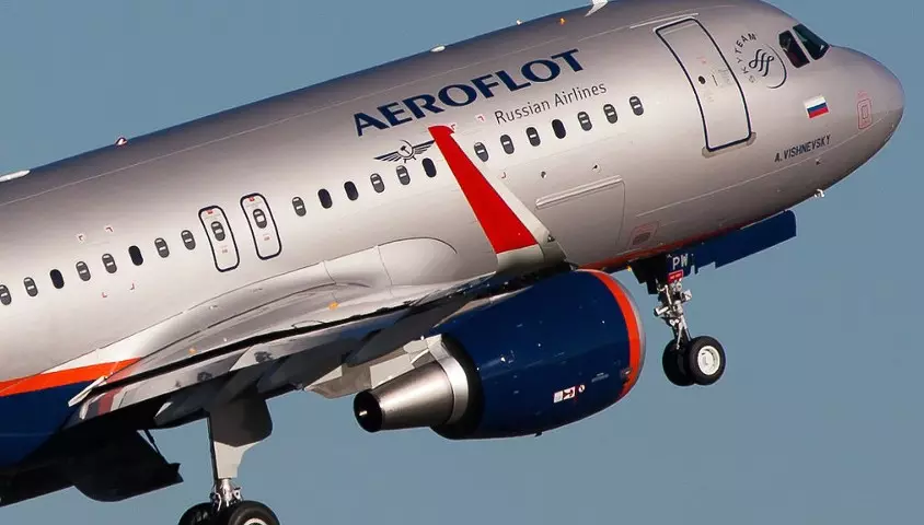 Aeroflot na 2019 mụbaa ụgbọ njem nke ndị njem site na 9%