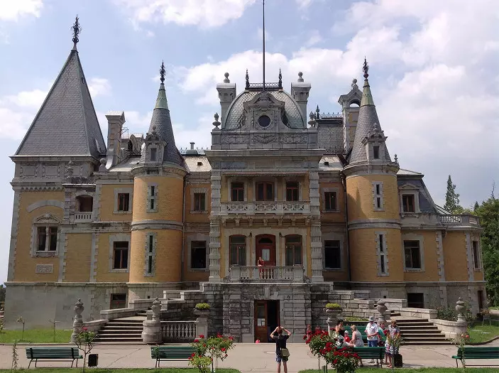 Massandrovsky Palace, Jałta, Krym, Rosja, Europa