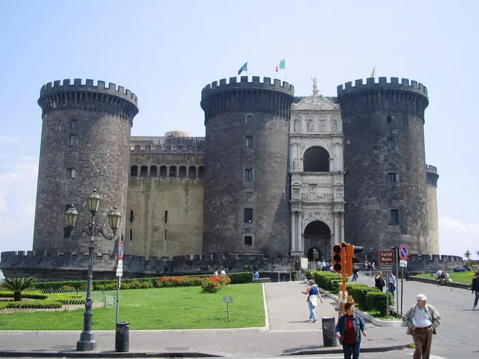 Castle Castel Nuovo, Naples, Italy, Europe