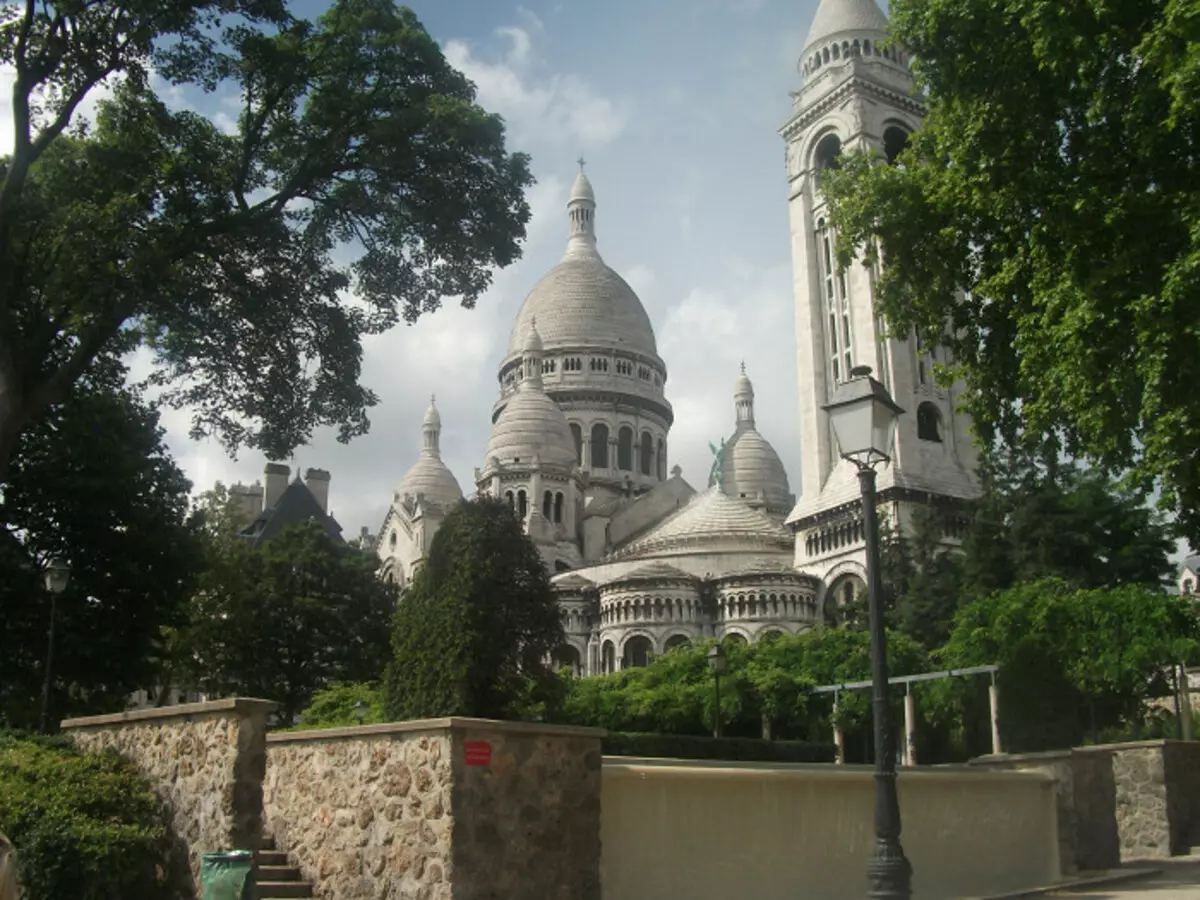 Basilica Sacre Cours, Париж, Франция, Еуропа
