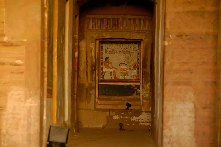 Makam Knight, Aswan, Mesir, Afrika