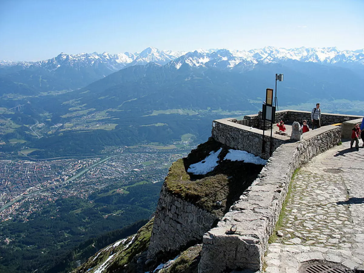 Mount Hafelkarspitze, อินส์บรุค, ออสเตรีย, ยุโรป