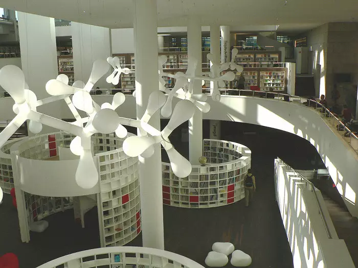 Publiskā bibliotēka, Amsterdama, Nīderlande, Eiropa