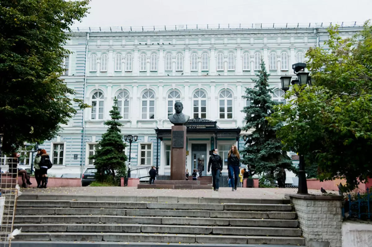 Street Big Pokrovskaya, Nizhny Novgorod, Rusya, Ewropa