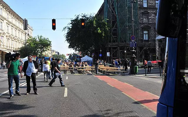 Avenue Andrassi Budapest.