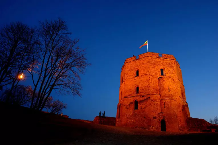 Gedimin Tower, Vilnius, ลิทัวเนีย, ยุโรป