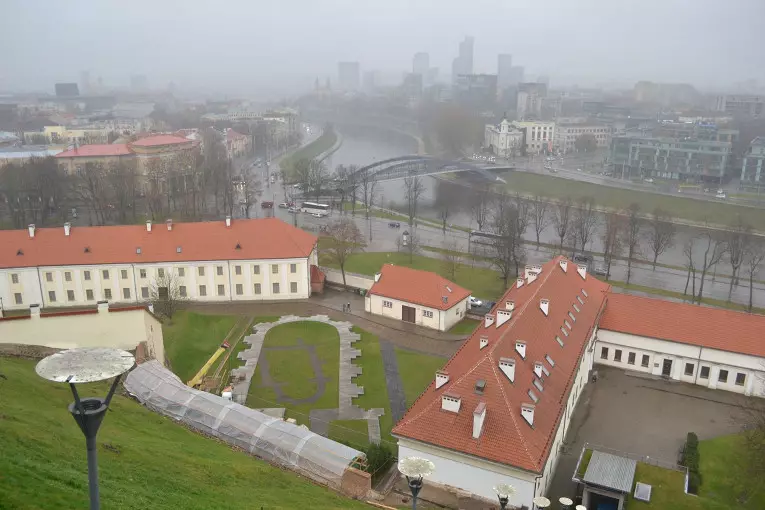 Gedimin Tower, Vilnius, ลิทัวเนีย, ยุโรป