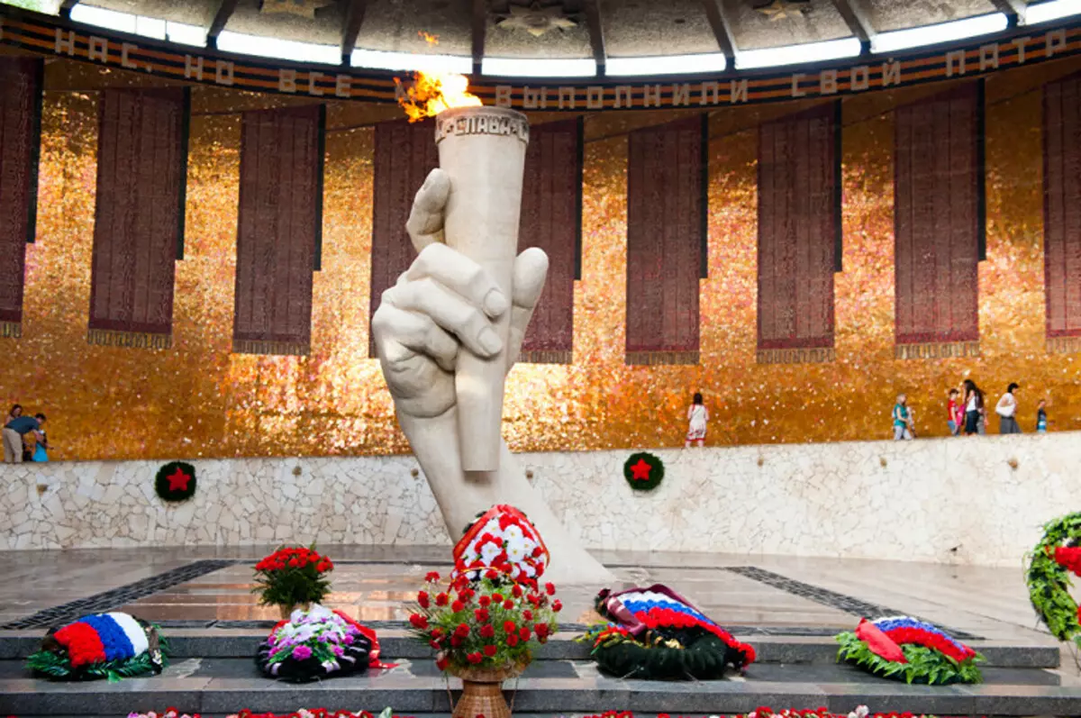 Hall of Tentera Glory, Mamaev Kurgan, Volgograd, Rusia, Eropah