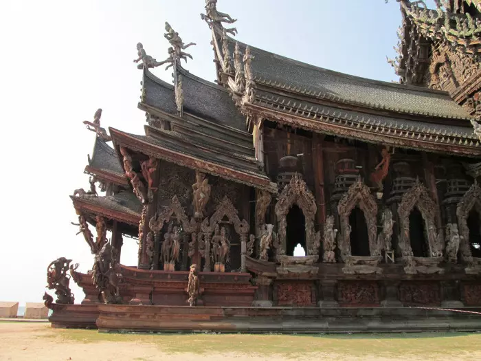 Tempel vun der Wahrheet, Pattaya, Thailand, Asien