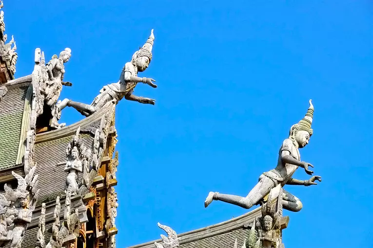 Tempel vun der Wahrheet, Pattaya, Thailand, Asien