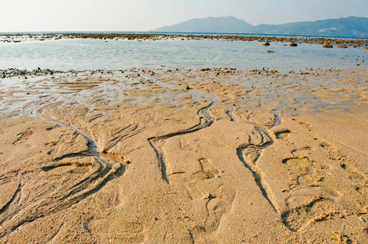 Dräi-trang Strand, Phuket, Thailand, Asien