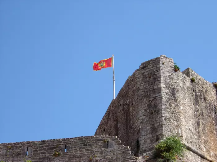 Kierch vun der Virgin Mary, Budva, Montenegro, Europa