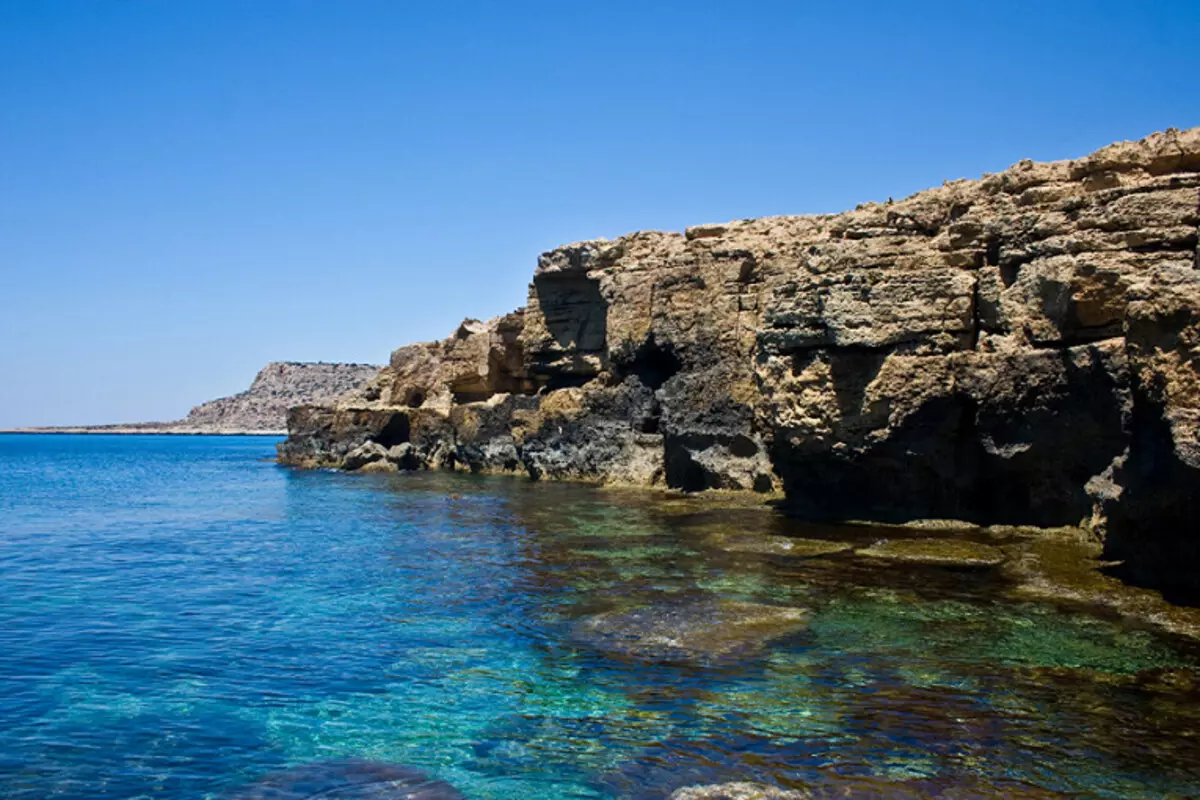 Cape Greco，Ayia Napa，塞浦路斯，歐洲