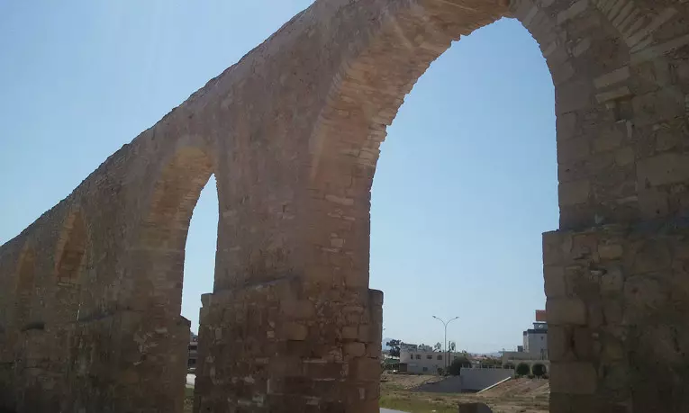 Camarez Aqueduct, Larnaca, Siprus, Eropa