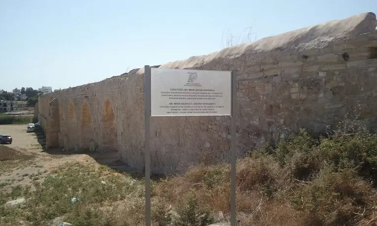 Camarez Aqueduct, Larnaca, Siprus, Eropa