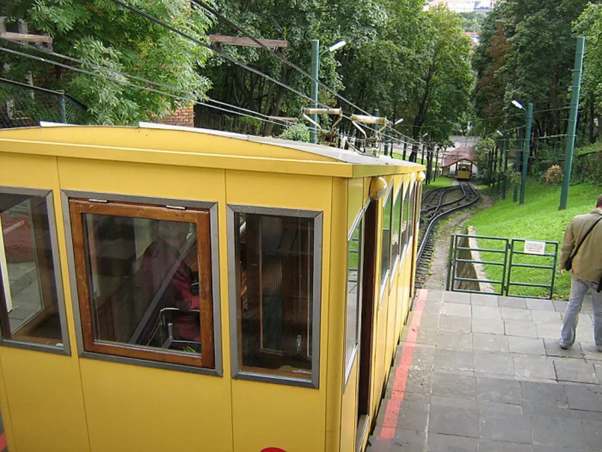 Funicular Jalakalnis, Kaunas, Litauen, Europa