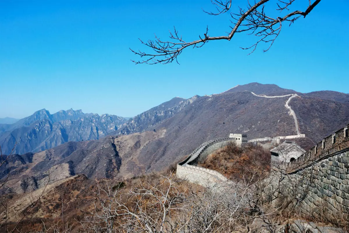 Veľká múr Číny (Jiunguan), Peking, Čína, Ázia