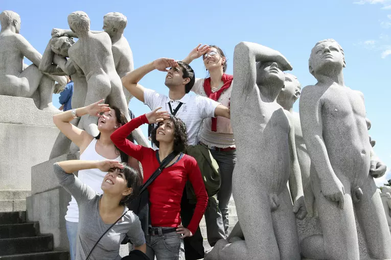 Skulpturpark Gustav Vigeland, Oslo, Norge, Europa