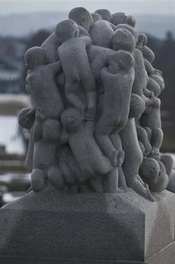 ສະພາບແກະສະຫຼັກ Park Gustav Vigeland, Oslo, ນໍເວ, ເອີຣົບ