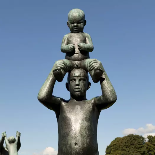 Sclumpture Park Gustav Vigeland, Oslo, Norway, Europe