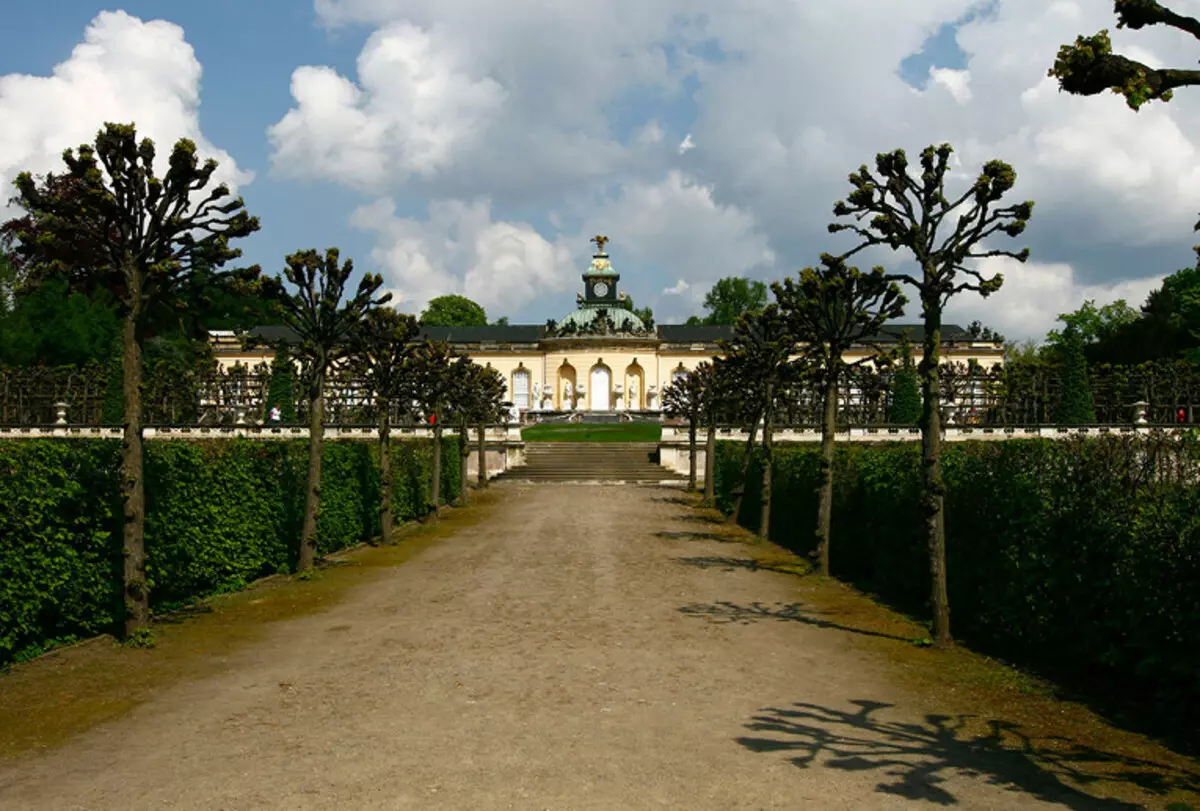 IBallace and Park San Sust, PotSdam, Earth Brandenburg, Germany, Europe