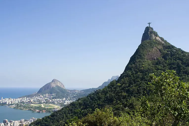 Mount Corcovado, Rio de Janeiro, Brasilien, Sydamerika