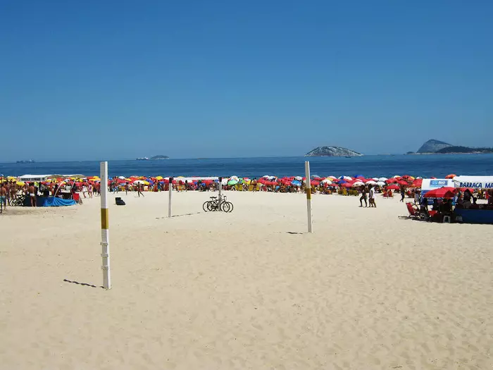 海滩Ipanema，里约热内卢，巴西，南美洲