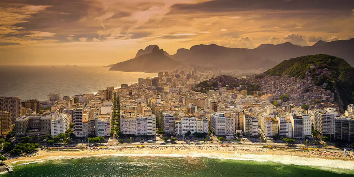 Copacabana Beach, Rio de Janeiro, Brażil, Amerika t'Isfel