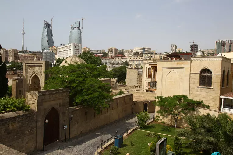 Palace Shirvanshakhov, Eiersasher (magaalada hore), Baku, Azerbaijan, Yurub