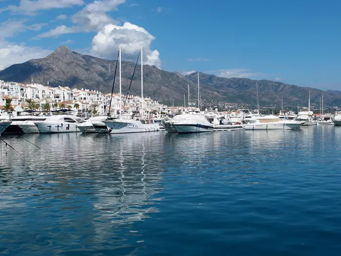 Puerto Banus, Marbella, Costa del Sol, อันดาลูเซีย, สเปน, ยุโรป